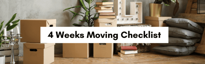Moving & Packing Checklist